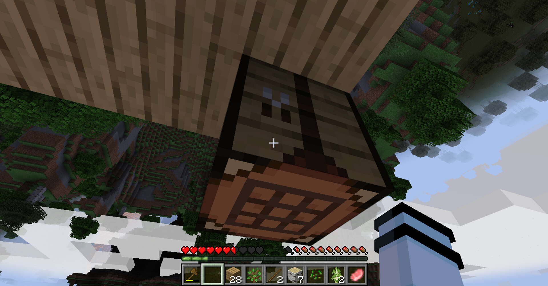 all upside down! Minecraft Texture Pack