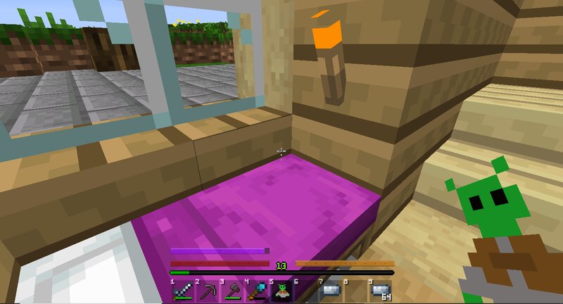 Shrek totem of undying Minecraft Texture Pack