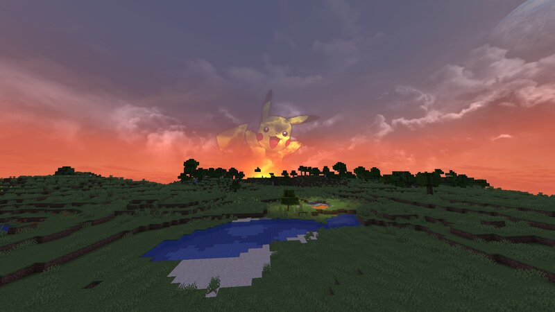 Pokémon painting resourcepack Minecraft Texture Pack