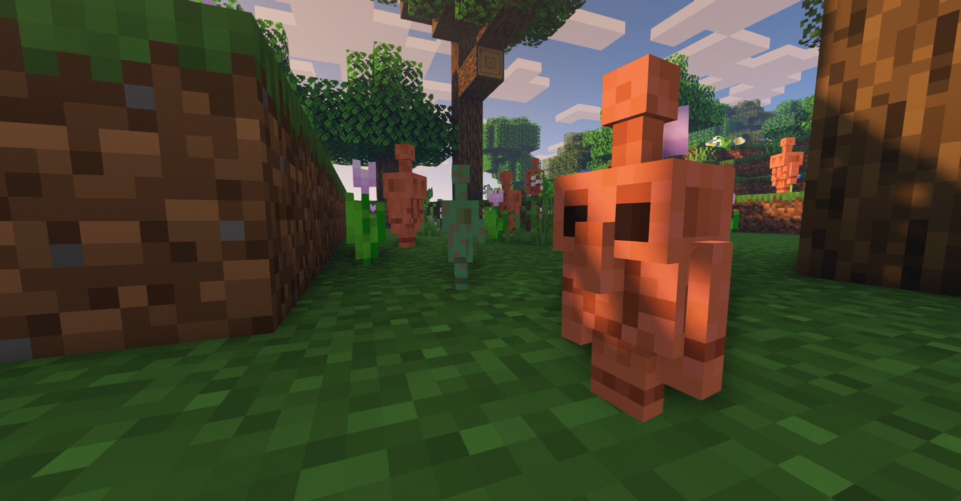 New Minecraft Mob "COPPER GOLEM" Recreation Minecraft Texture Pack