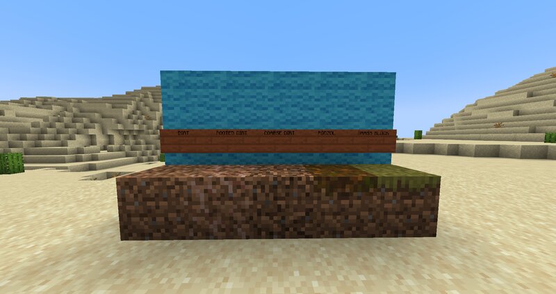 Better Dirt Minecraft Texture Pack