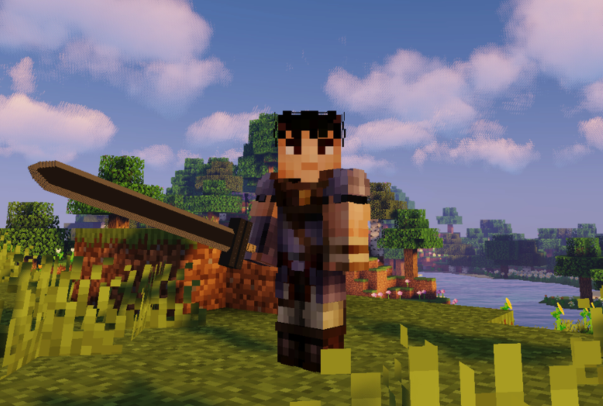 Berserk Golden Age Arc Sword Minecraft Texture Pack