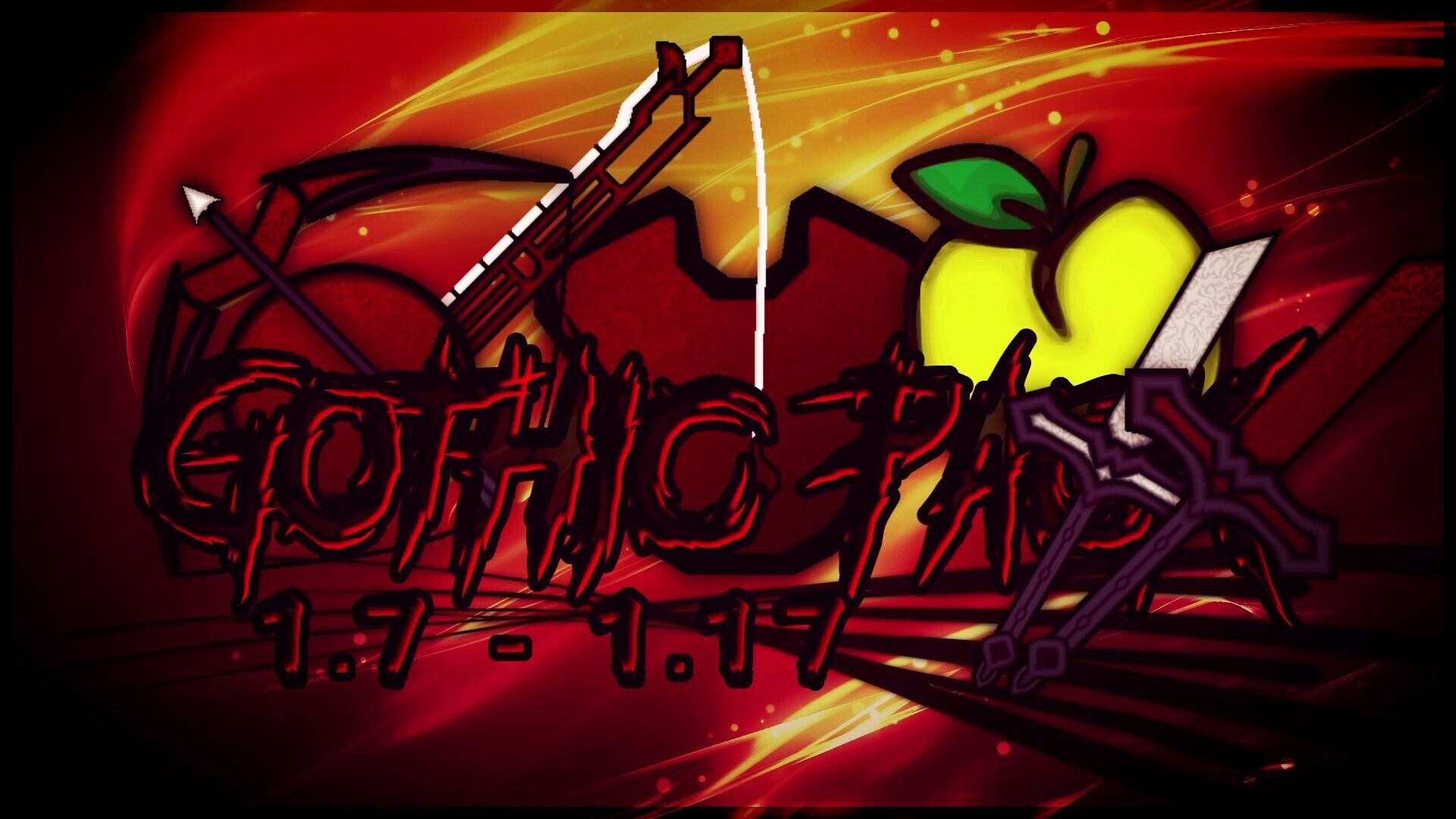 Gothic Pack ( Red x512x ) 1.8.9 / 1.7 | 1.9+ Compatibility patch ...