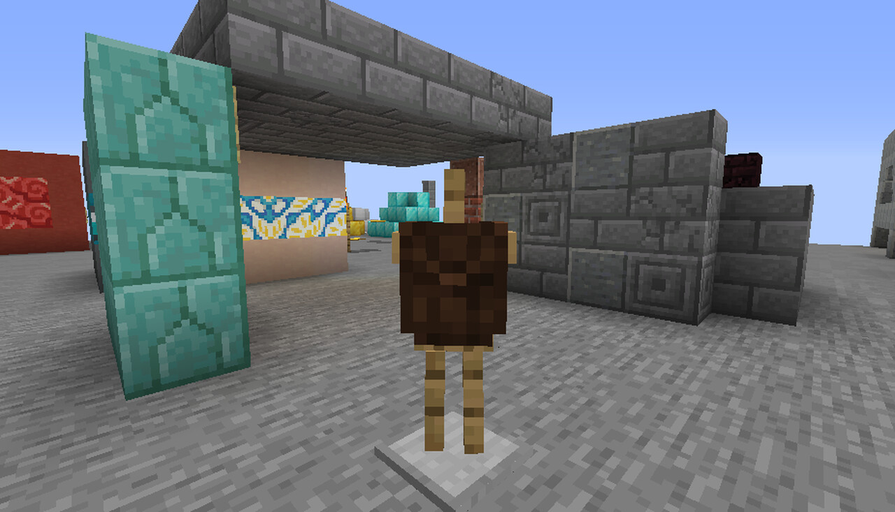 Leather backpack Minecraft Texture Pack