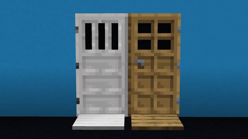Different Iron Doors Minecraft Texture Pack
