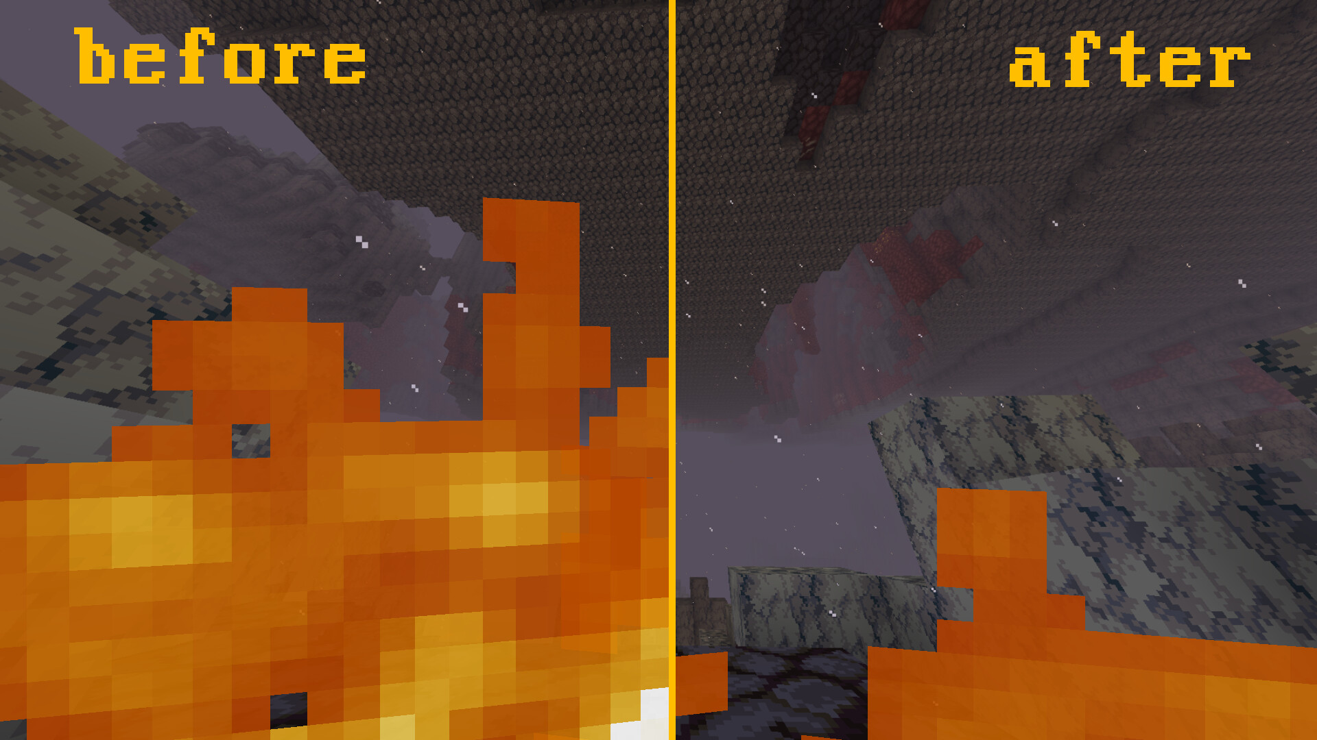 Low Fire for Faithful Minecraft Texture Pack