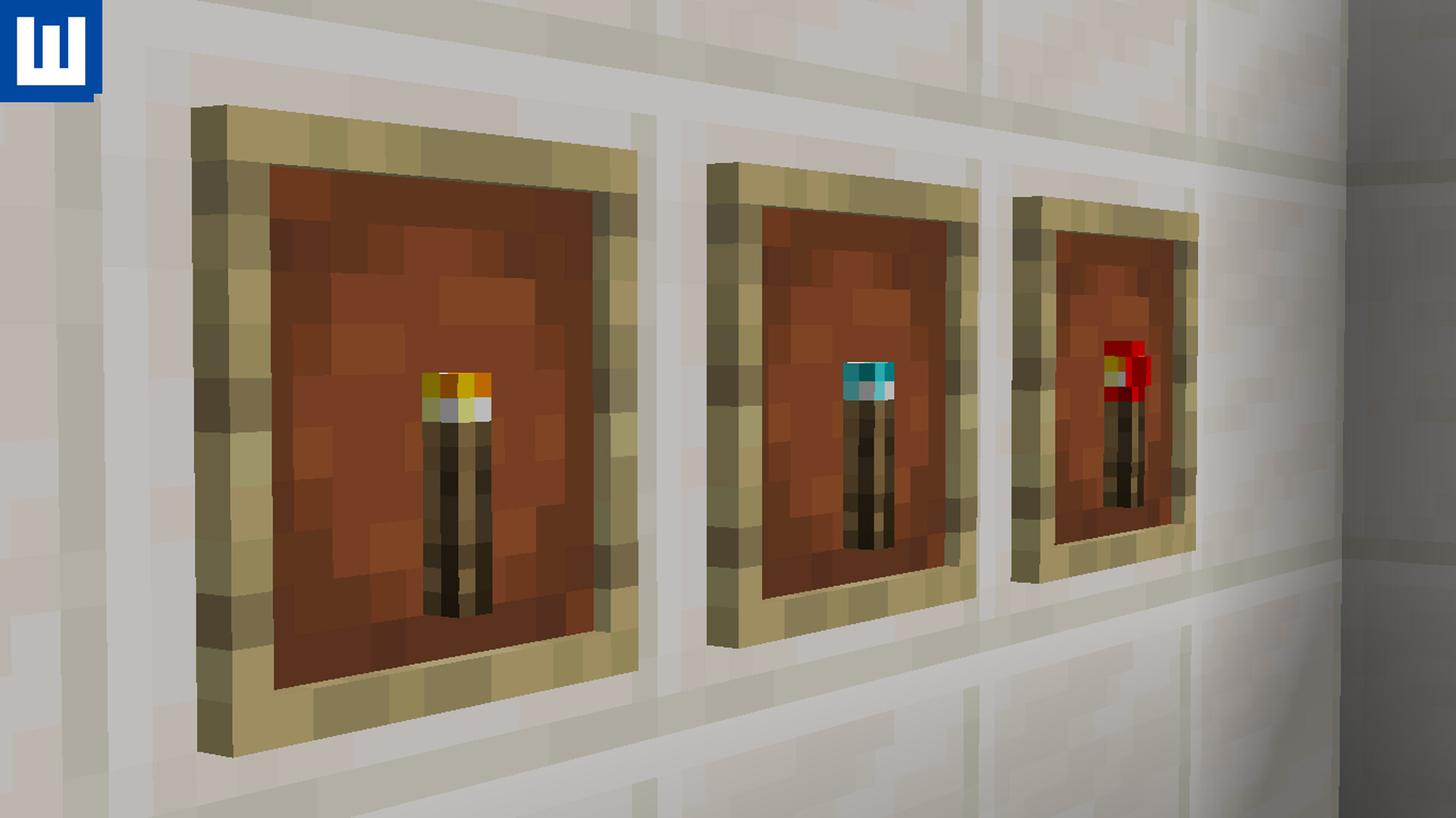 3D Torch Items Minecraft Texture Pack