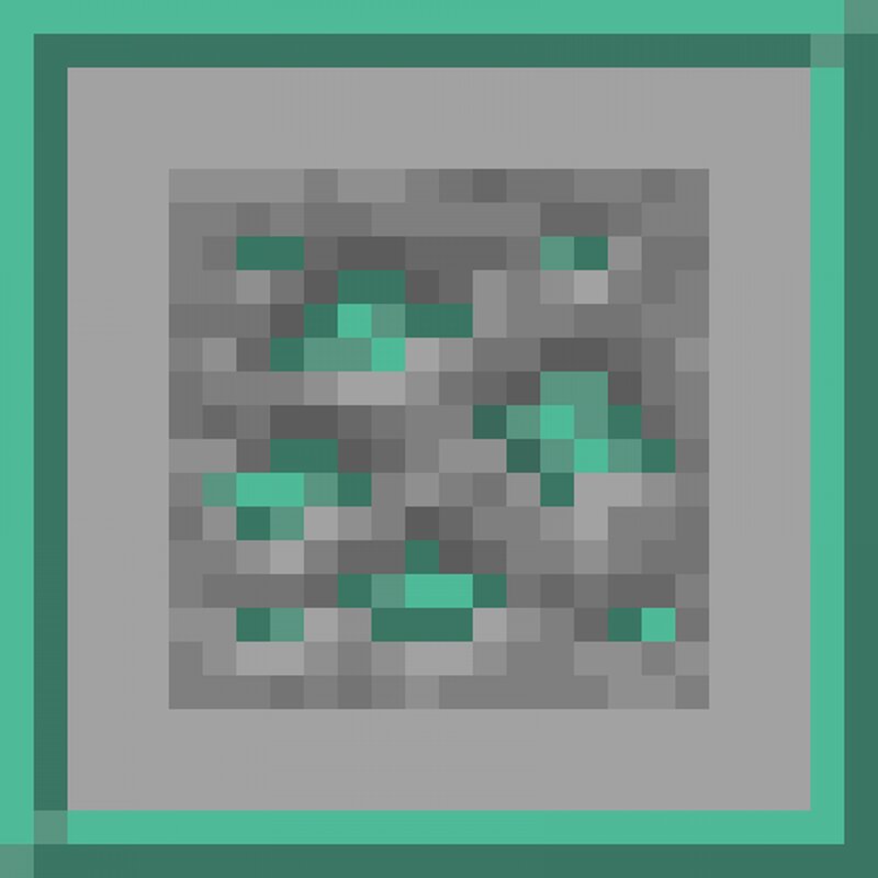 Oxidized Raw Copper Minecraft Texture Pack