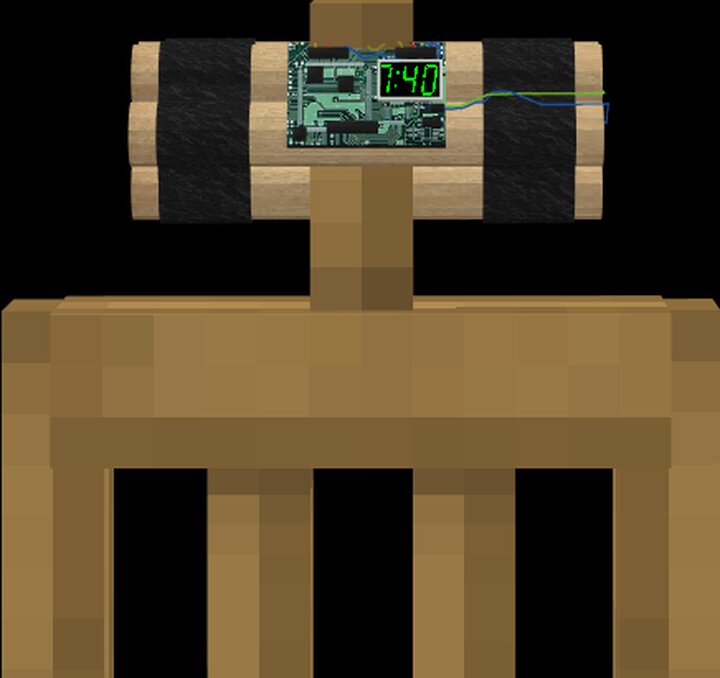 C4 / Bomb minecraft 3D CSGO Minecraft Texture Pack