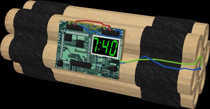 C4 / Bomb minecraft 3D CSGO Minecraft Texture Pack