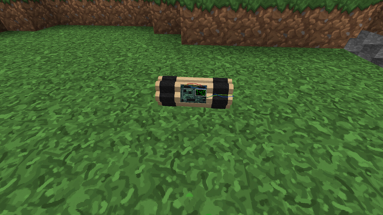 C4 / Bomb minecraft 3D CSGO Minecraft Texture Pack