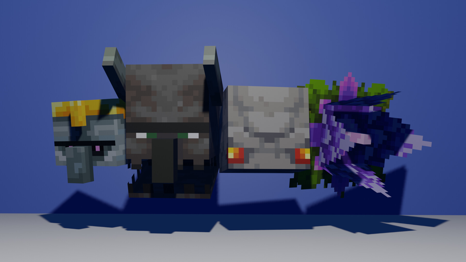 4 in 1 Ravagers Minecraft Texture Pack