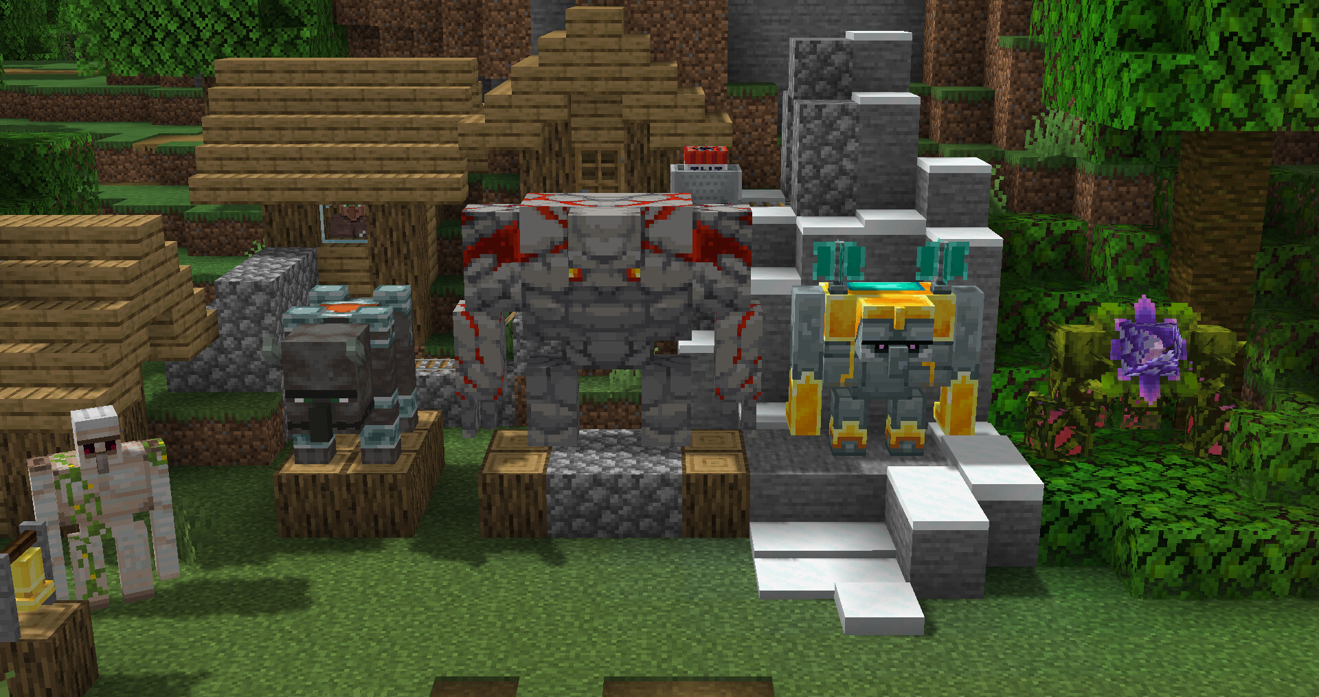 4 in 1 Ravagers Minecraft Texture Pack