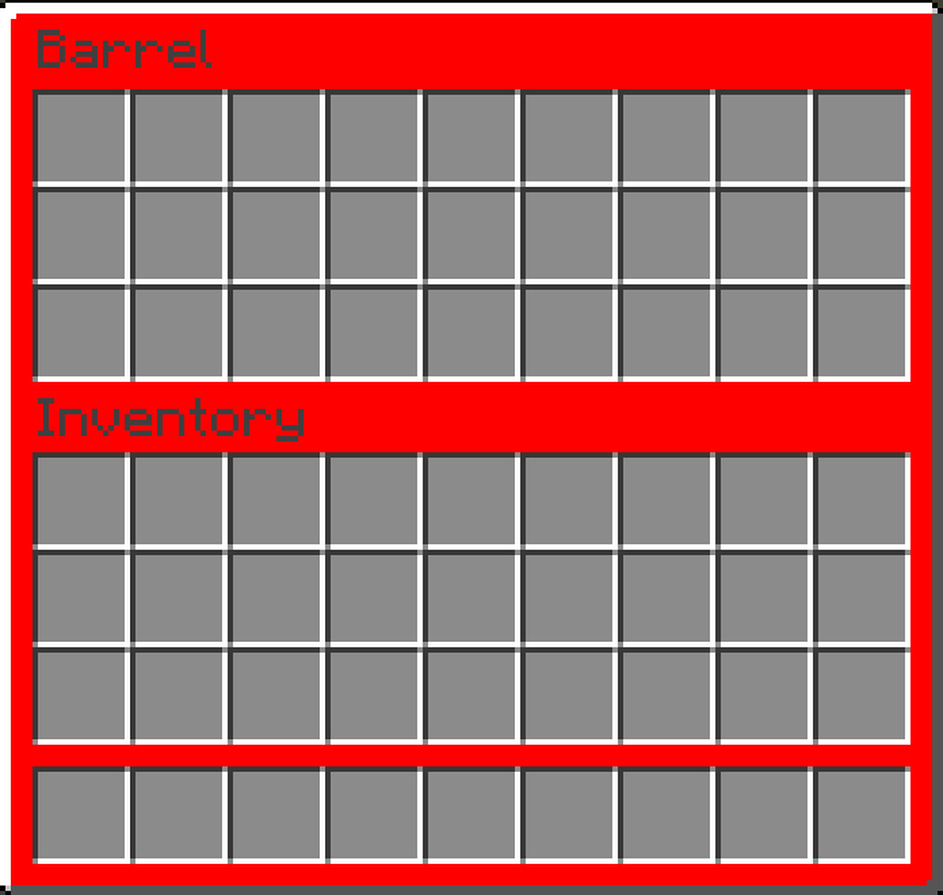 Ruby Red GUI Minecraft Texture Pack