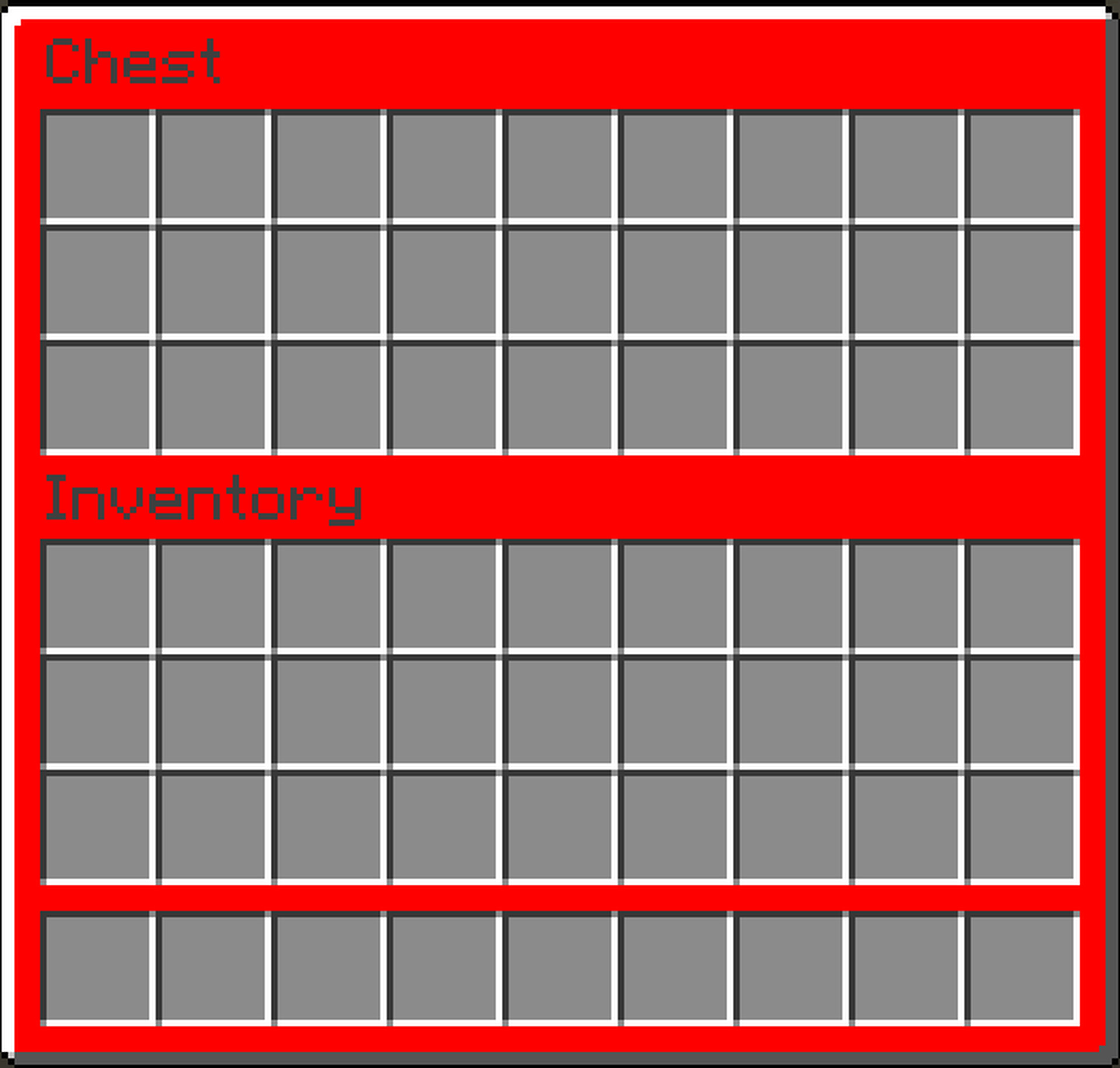 Ruby Red GUI Minecraft Texture Pack