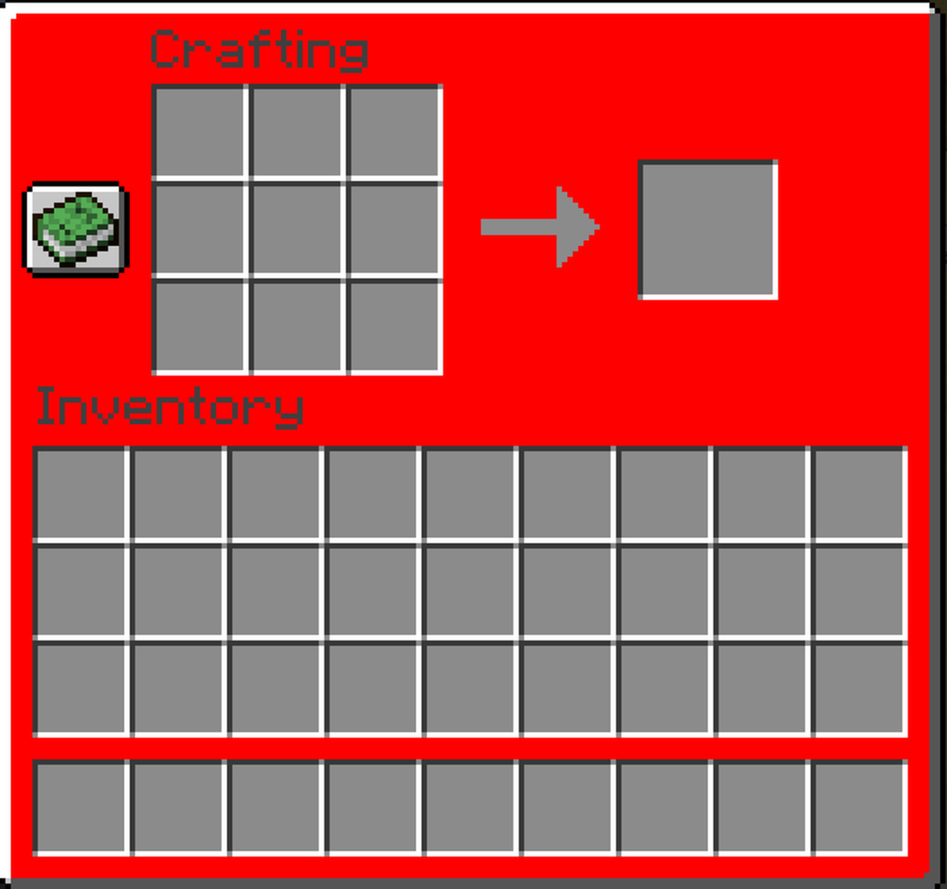 Ruby Red GUI Minecraft Texture Pack