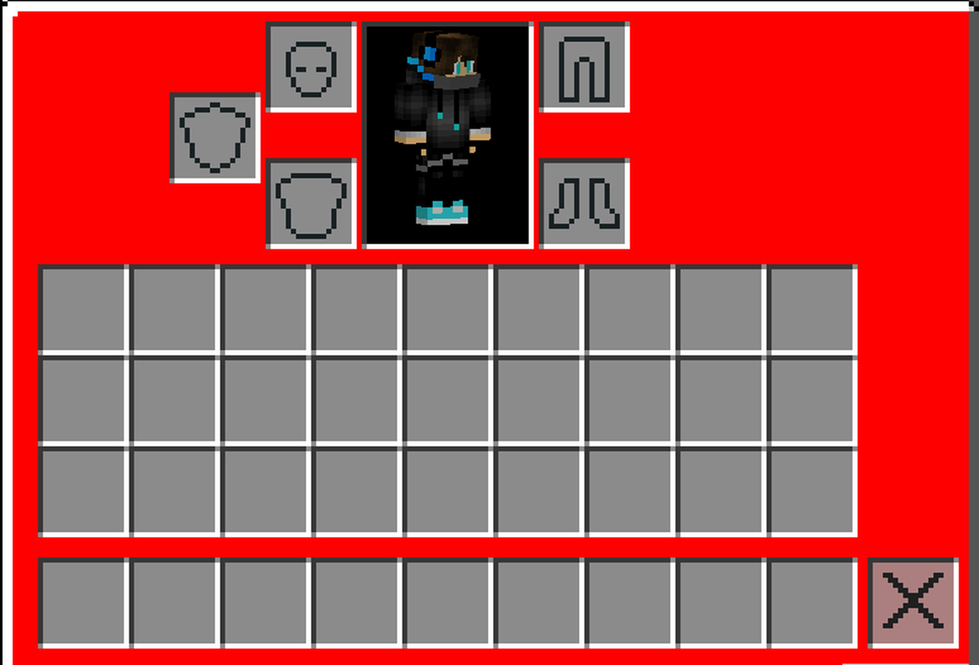 Ruby Red GUI Minecraft Texture Pack