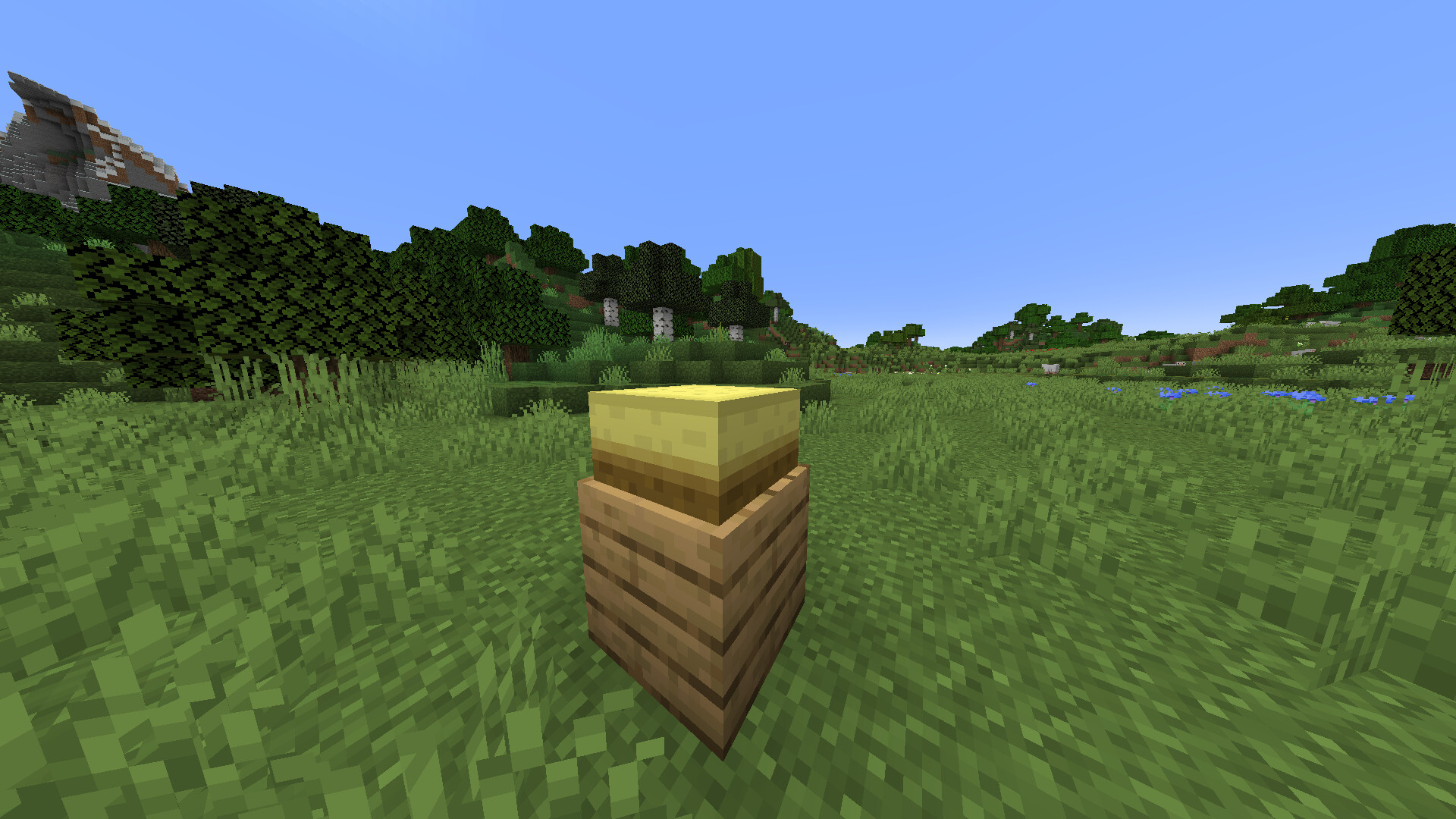 Cheese Cake [has bedrock too!] Minecraft Texture Pack