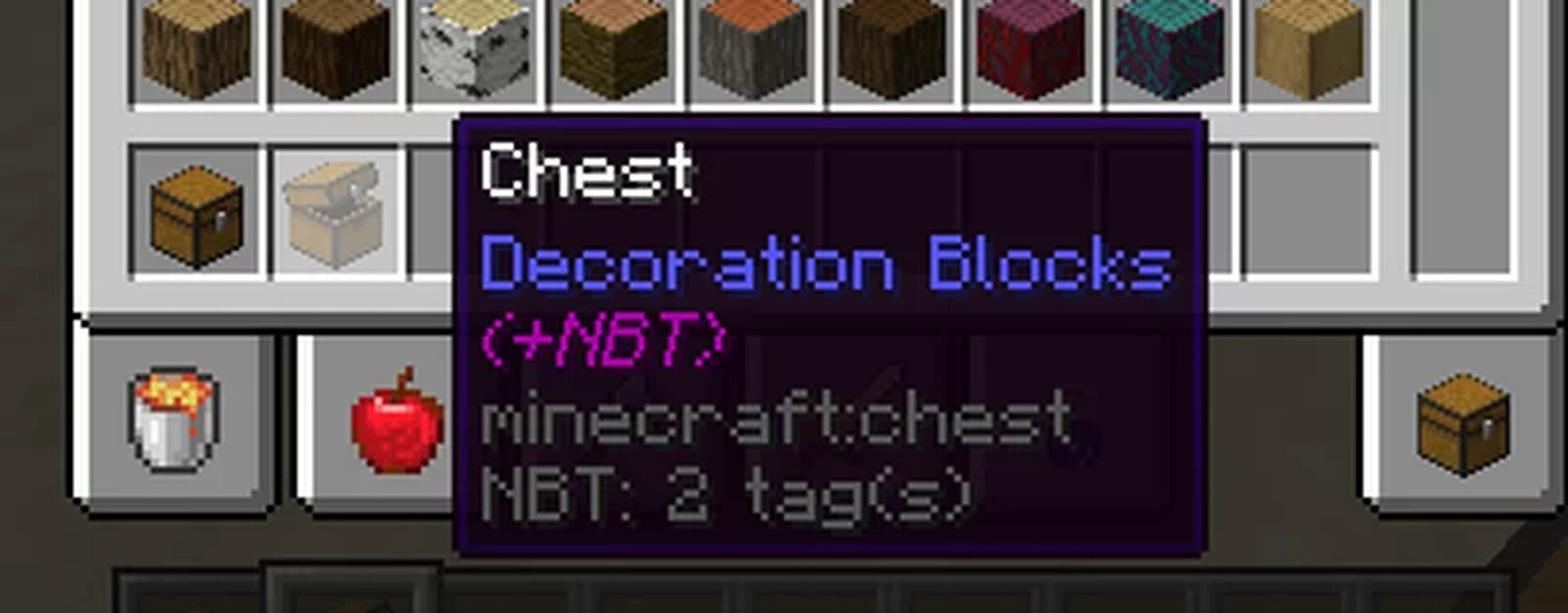 NBT Items - Chime Minecraft Texture Pack