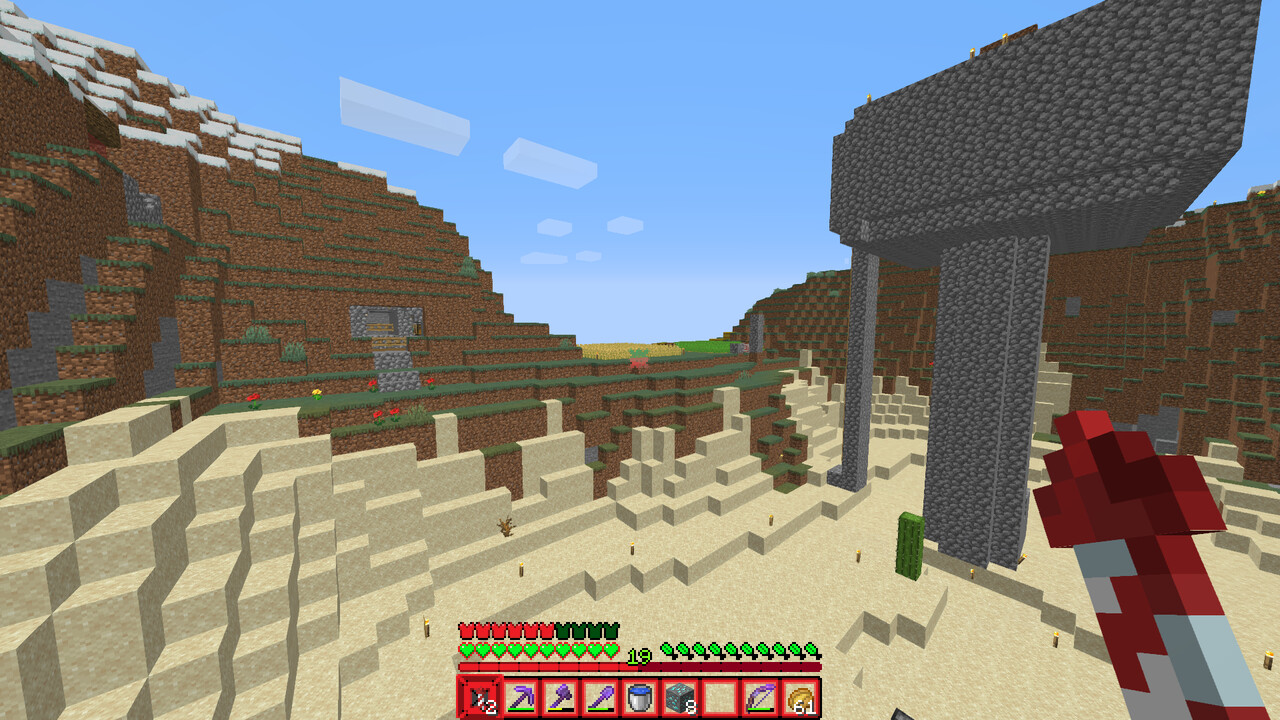 Red GUI Minecraft Texture Pack