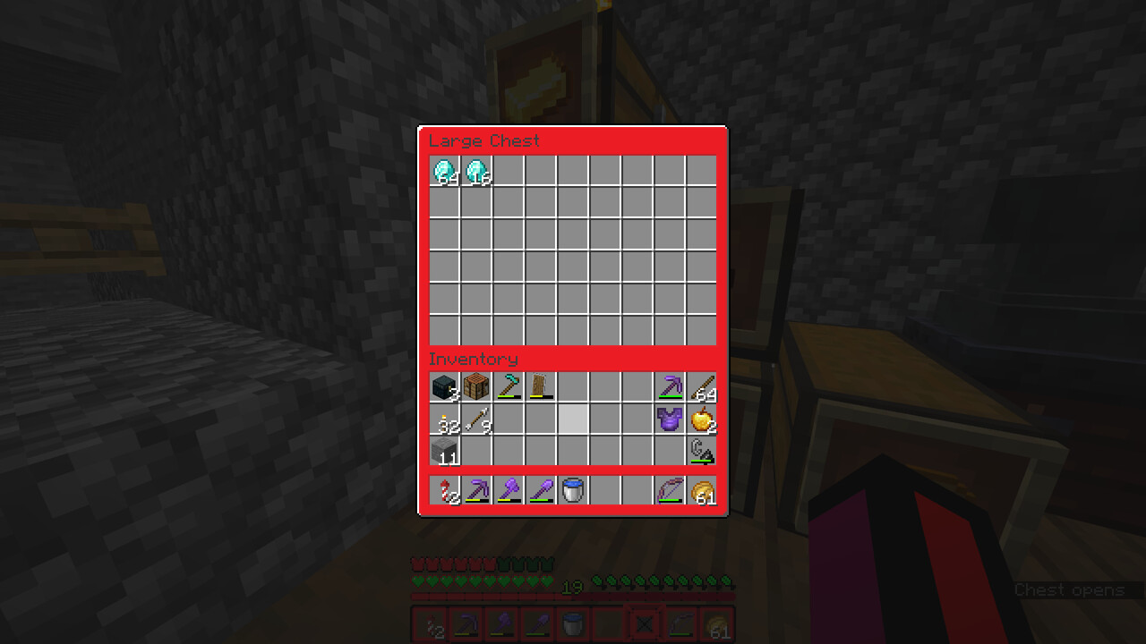 Red GUI Minecraft Texture Pack