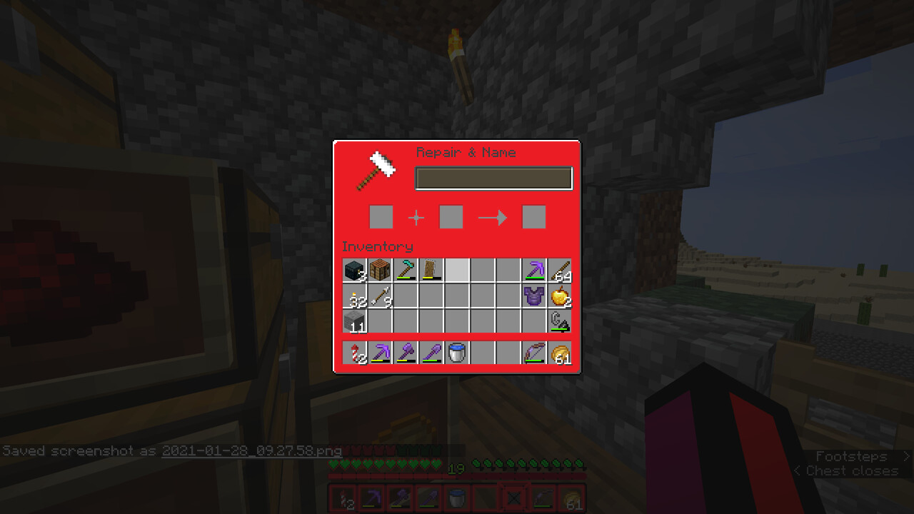 Red GUI Minecraft Texture Pack