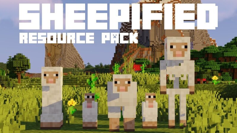 Sheepified Minecraft Texture Pack