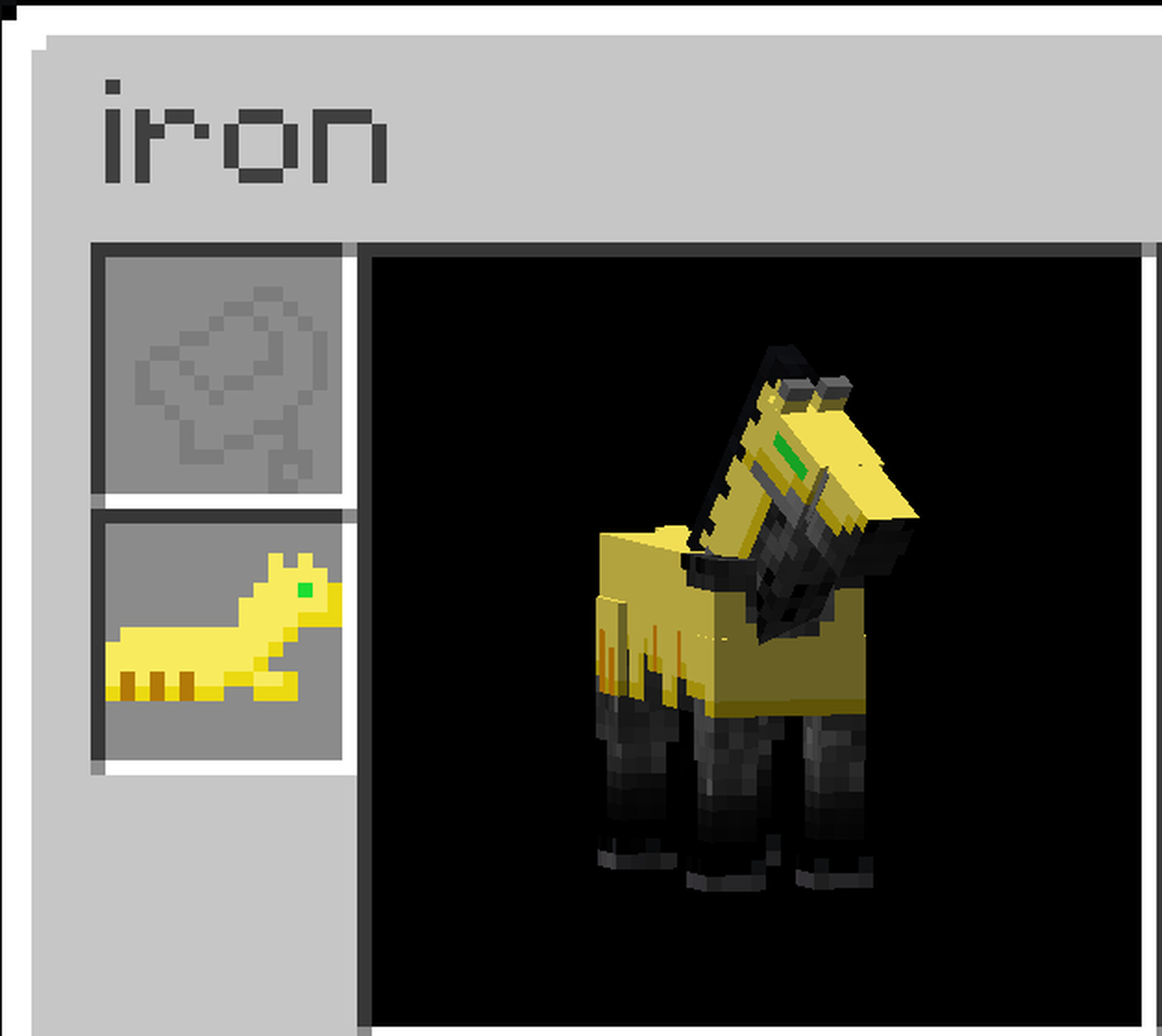 Minecraft horse armor key item Minecraft Texture Pack