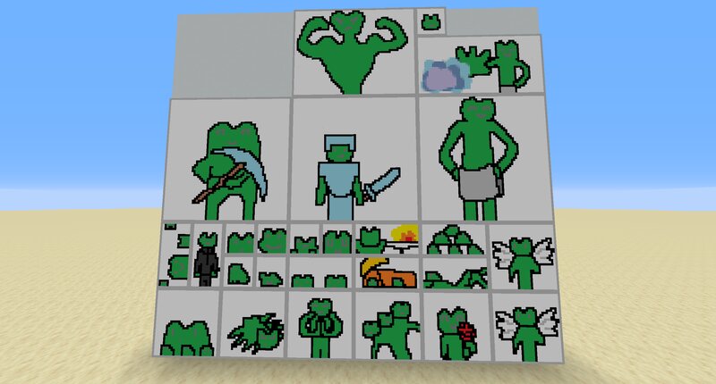 Froggy Paintings Minecraft Texture Pack