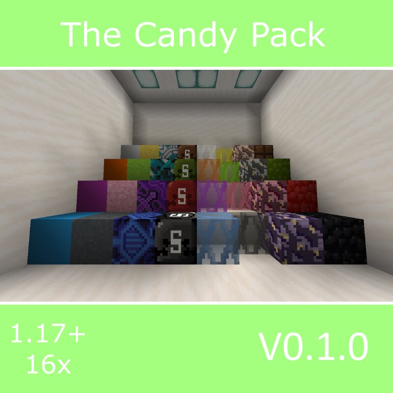 The Candy Texture Pack V0.1.0 Minecraft Texture Pack