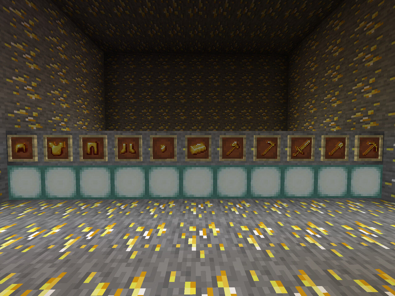 Recolored Gold Minecraft Texture Pack