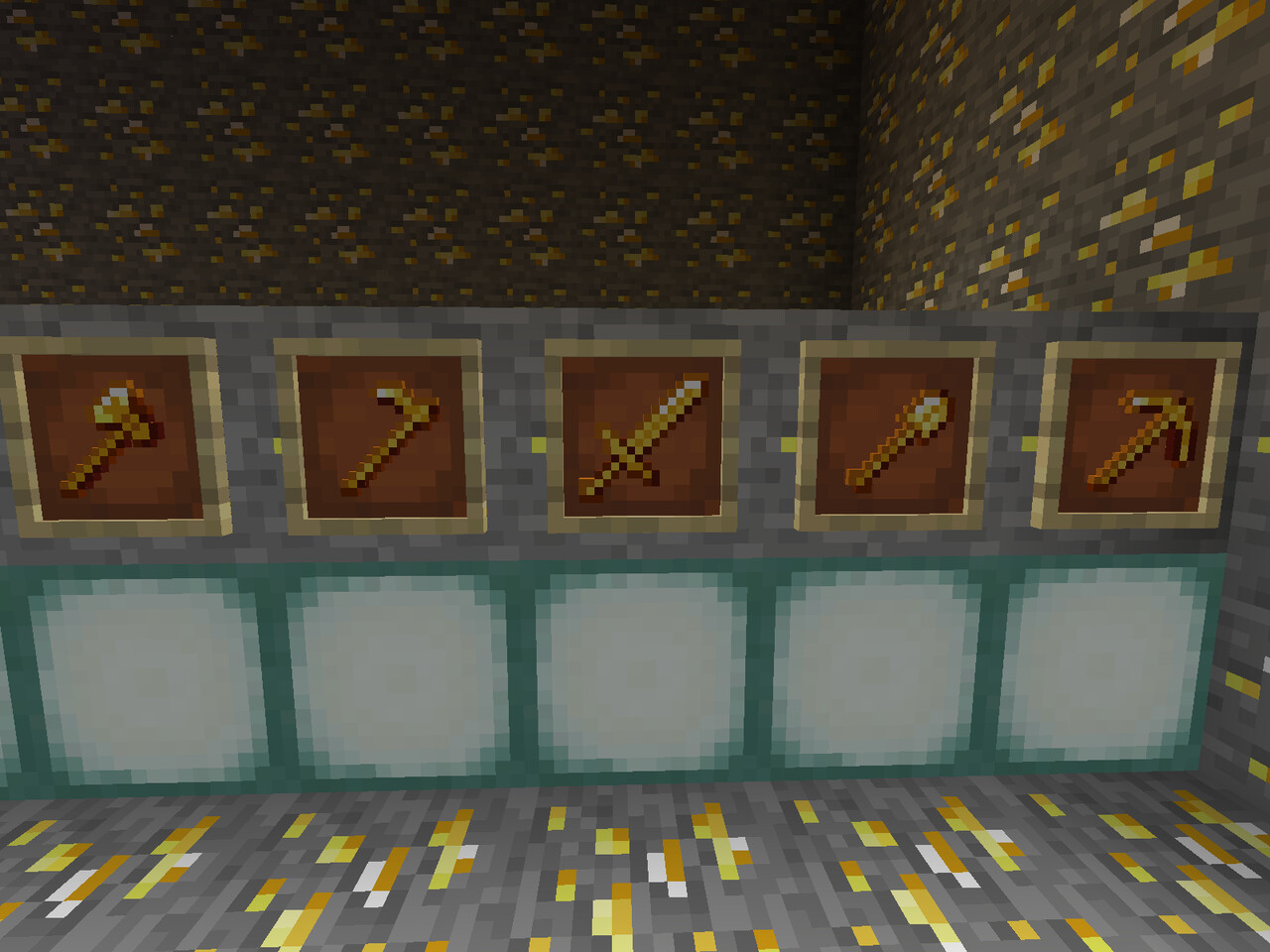 Recolored Gold Minecraft Texture Pack