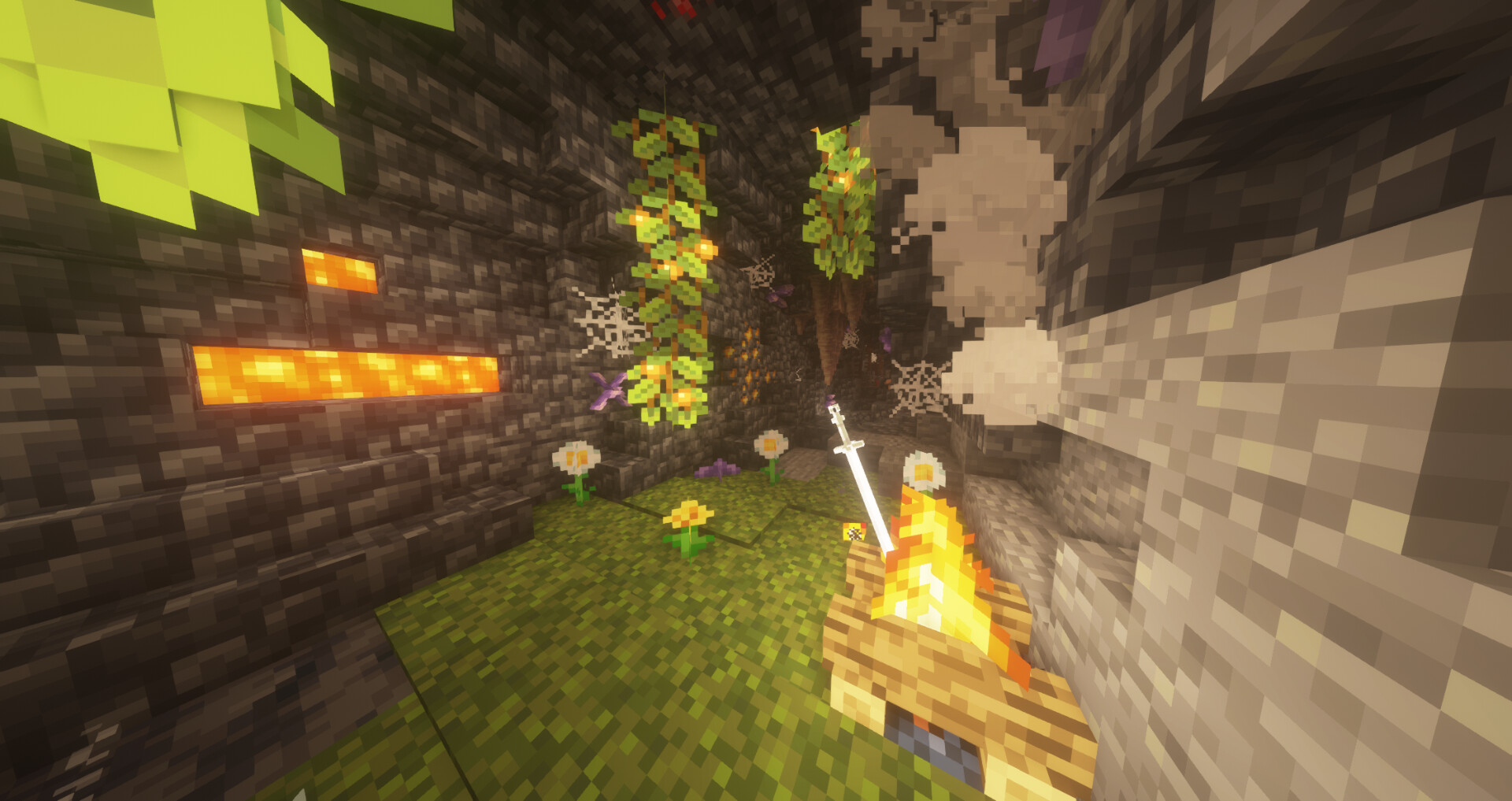 Dark Souls Bonfires Minecraft Texture Pack