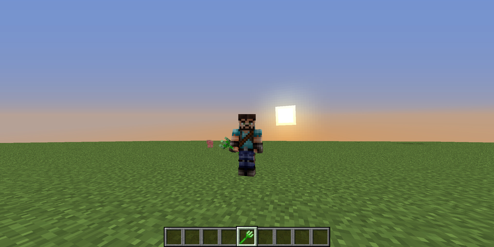 Emerald Trident Minecraft Texture Pack