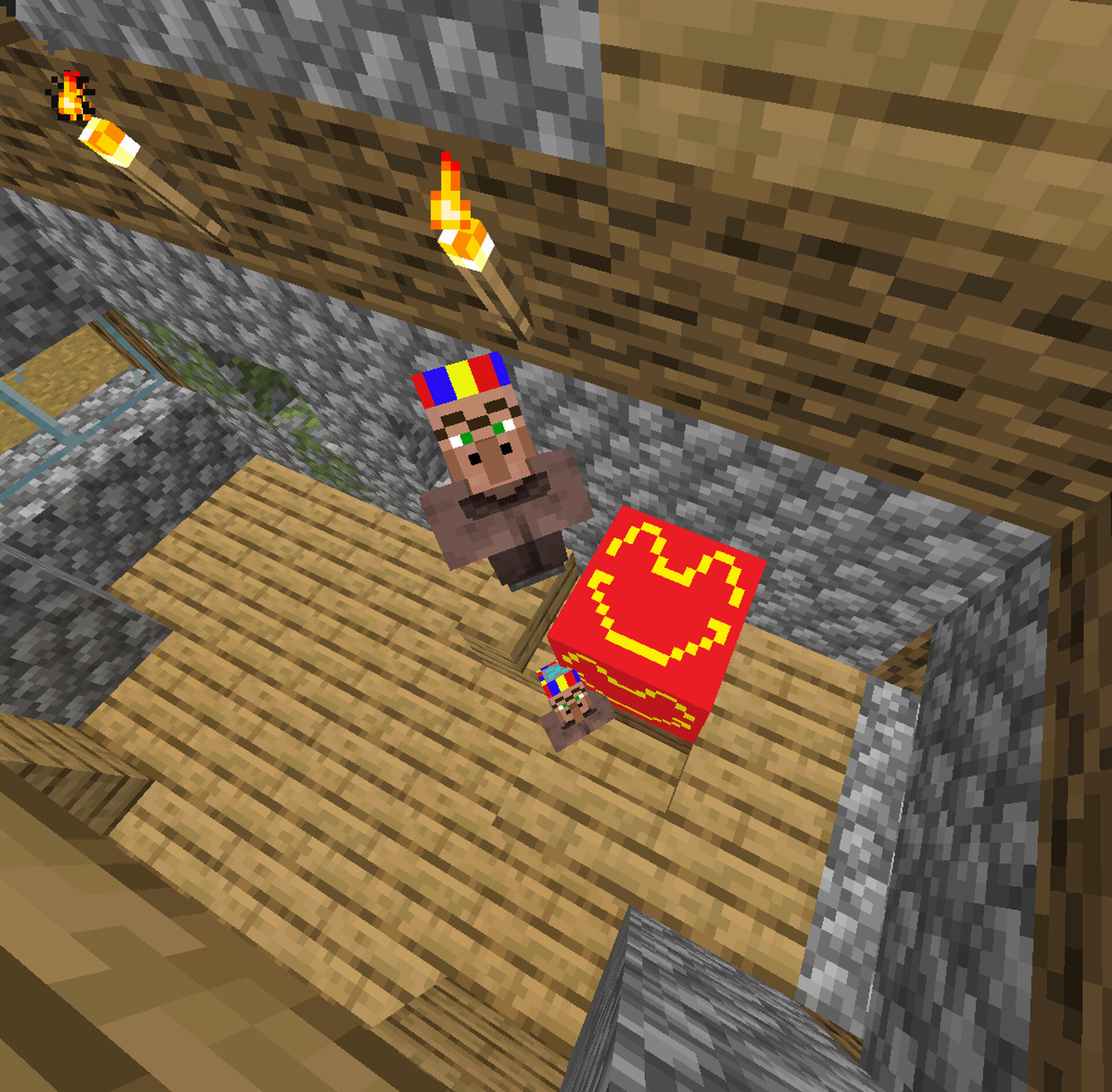 Villagers Children Cack Minecraft Texture Pack