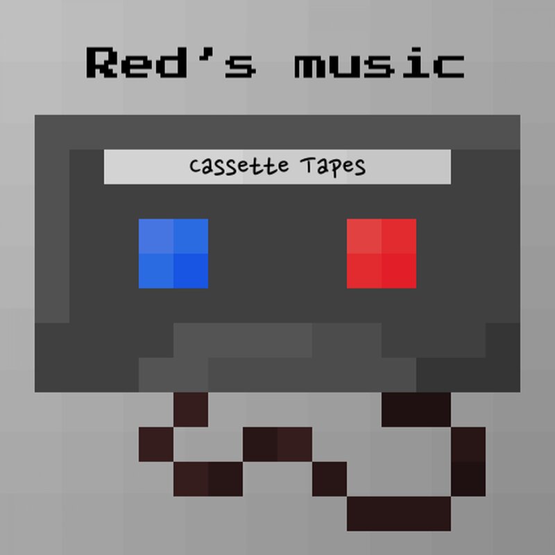 Red's cassette tapes Minecraft Texture Pack