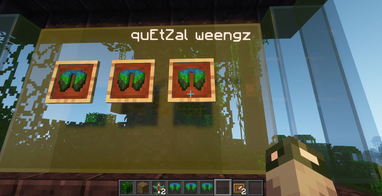 Quetzal Wings Elytra Minecraft Texture Pack