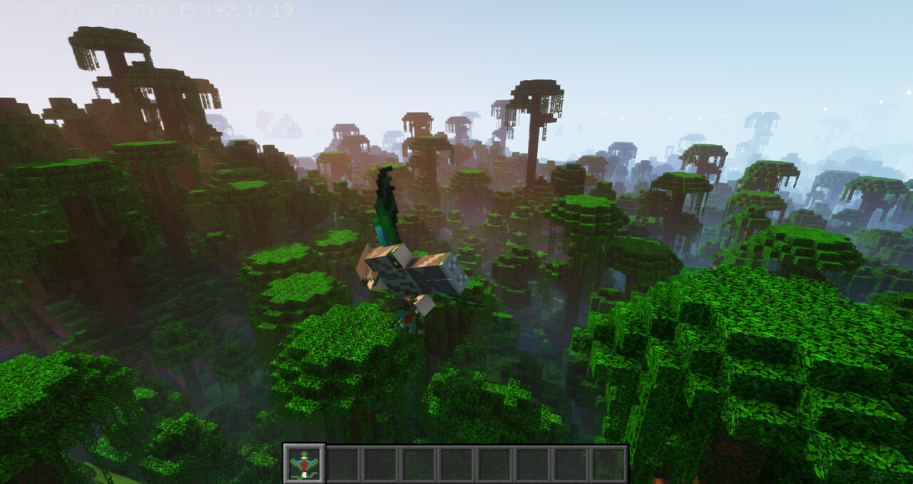 Quetzal Wings Elytra Minecraft Texture Pack