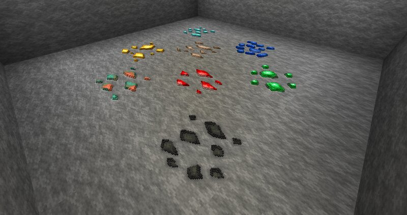 3D Ore Models for Compliance [64x] Minecraft Texture Pack