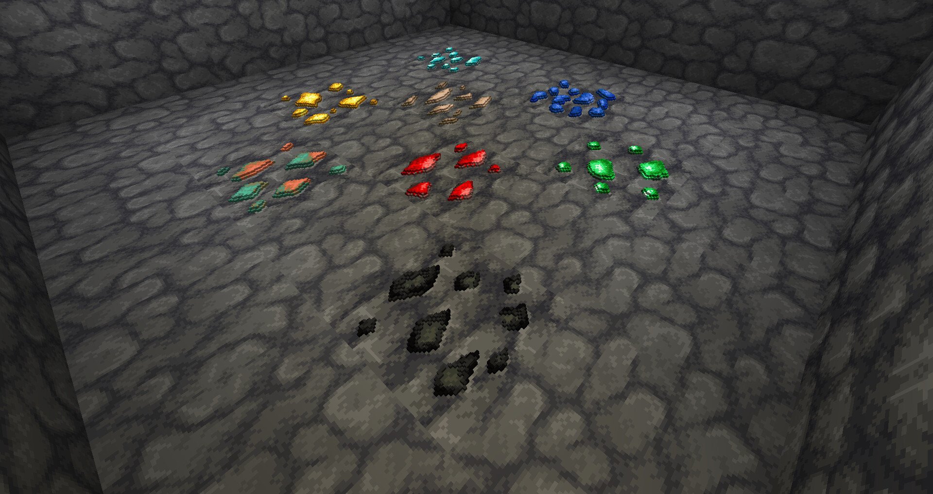 3D Ore Models for Compliance [64x] Minecraft Texture Pack