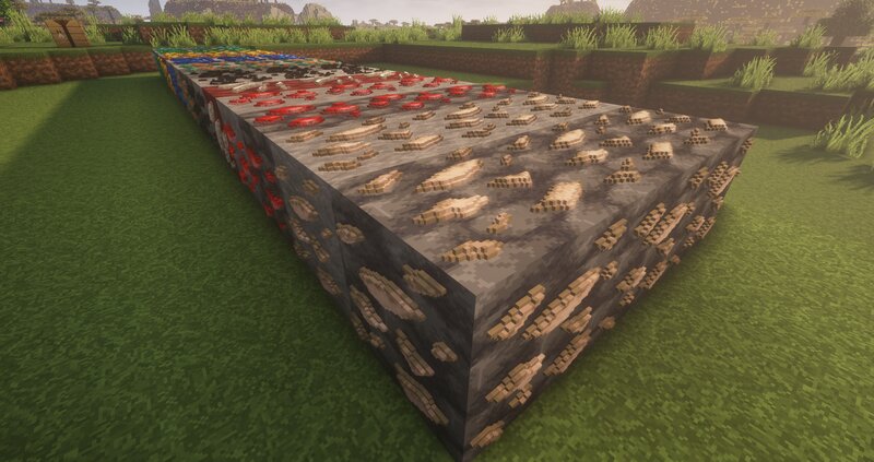 3D Ore Models for Compliance [64x] Minecraft Texture Pack