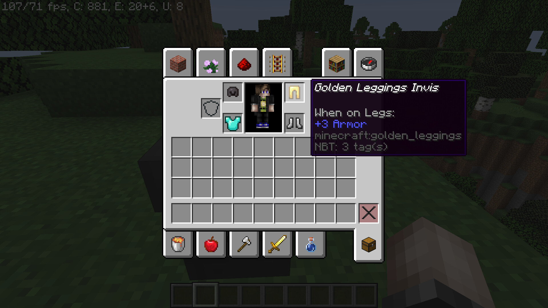 Invisible Armor! OPTIFINE DEPENDENT Minecraft Texture Pack