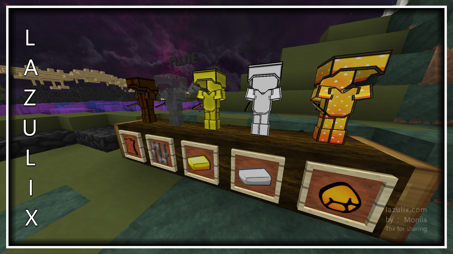 Zenitsu Pack ( Orange/Yellow x512x ) 1.8.9 Demon Slayer Pack ( Kimetsu ...