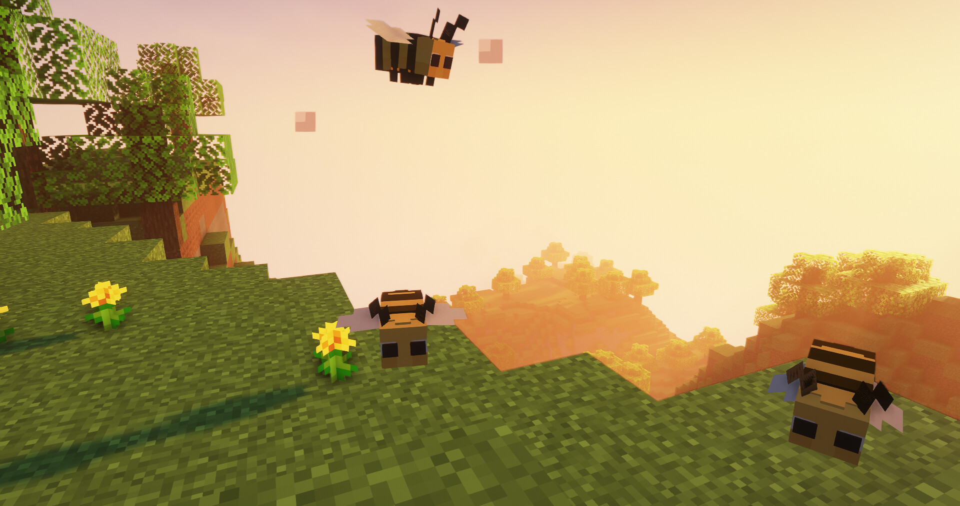 Small Bees V2 (Optifine | Java) Minecraft Texture Pack