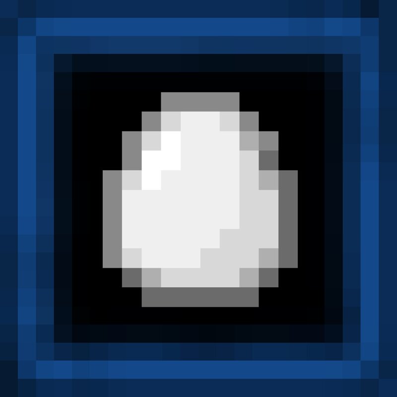 White Egg Minecraft Texture Pack