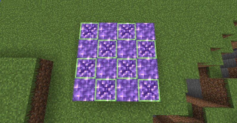Outlined budding amethyst Minecraft Texture Pack