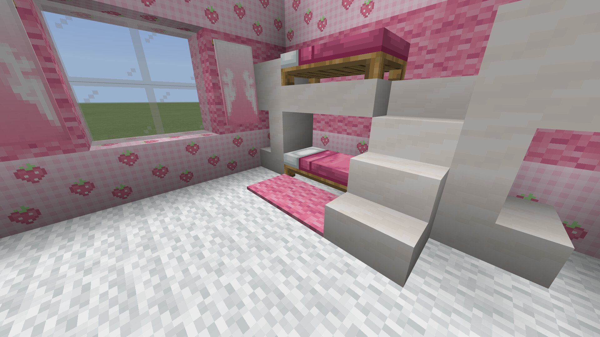 Cute and less tacky BEDROCK PORT Minecraft Texture Pack