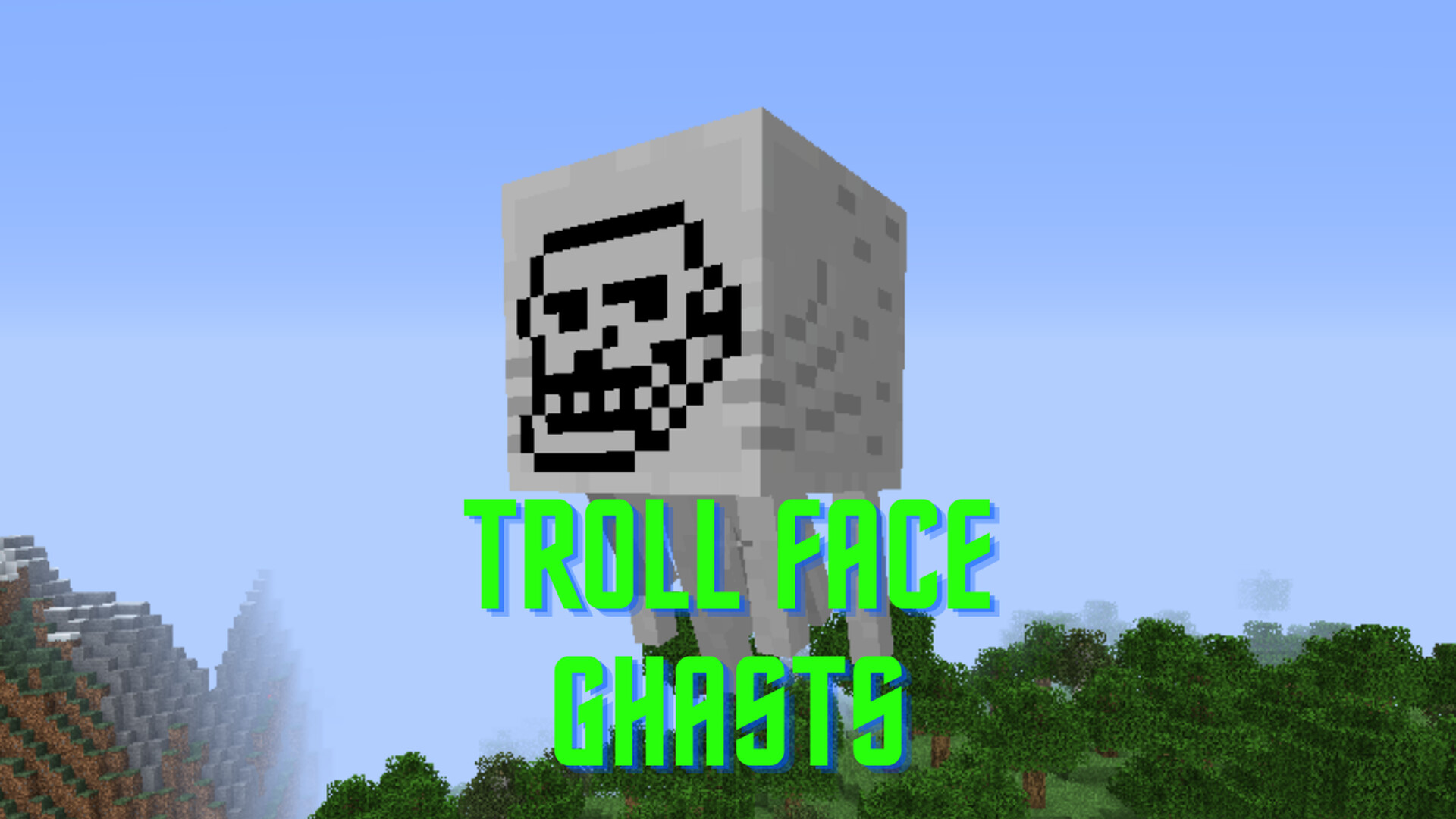 Trollface ghasts Minecraft Texture Pack
