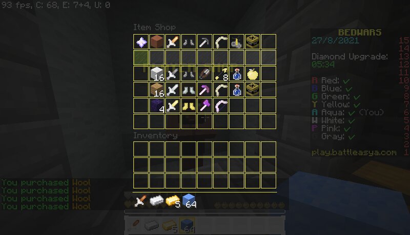 Yellow Texture Pack White Lavender (Yellow) Minecraft Texture Pack