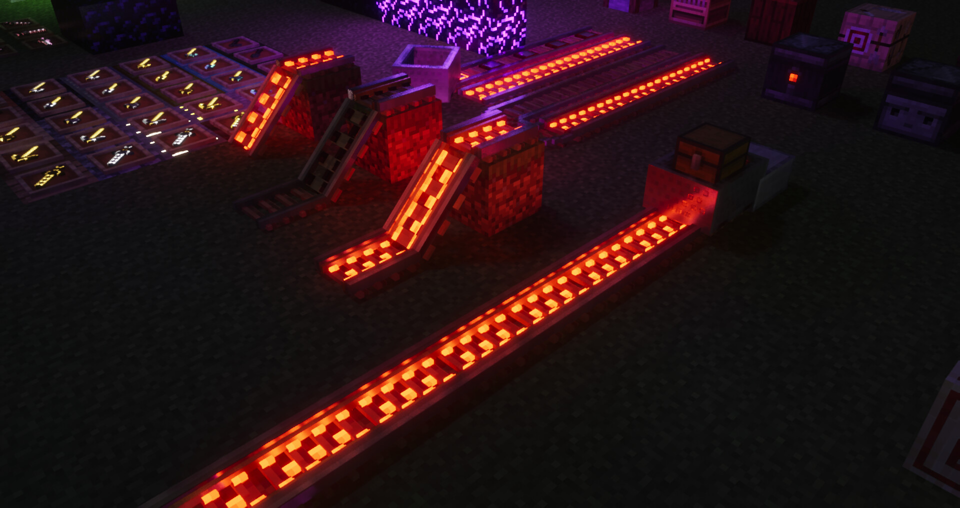 3D rails model Minecraft Texture Pack
